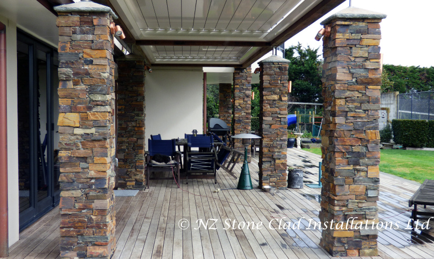 Stone Veneer and Schist Clad Installation, various descriptions ...