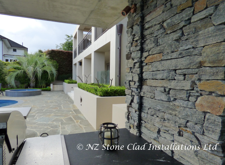 Stone Veneer and Schist Clad Installation, various descriptions ...