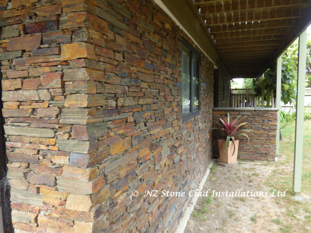 Stone Veneer and Schist Clad Installation, various descriptions ...